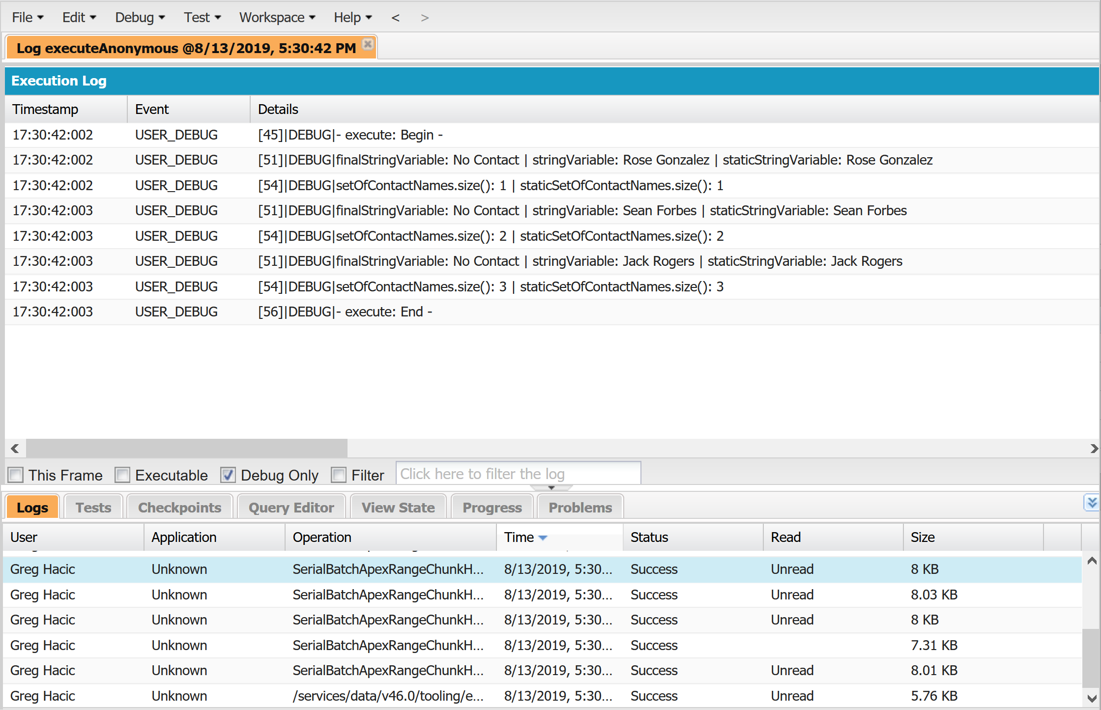 Salesforce Batch Apex Variables Salesforce Batch Apex Variables